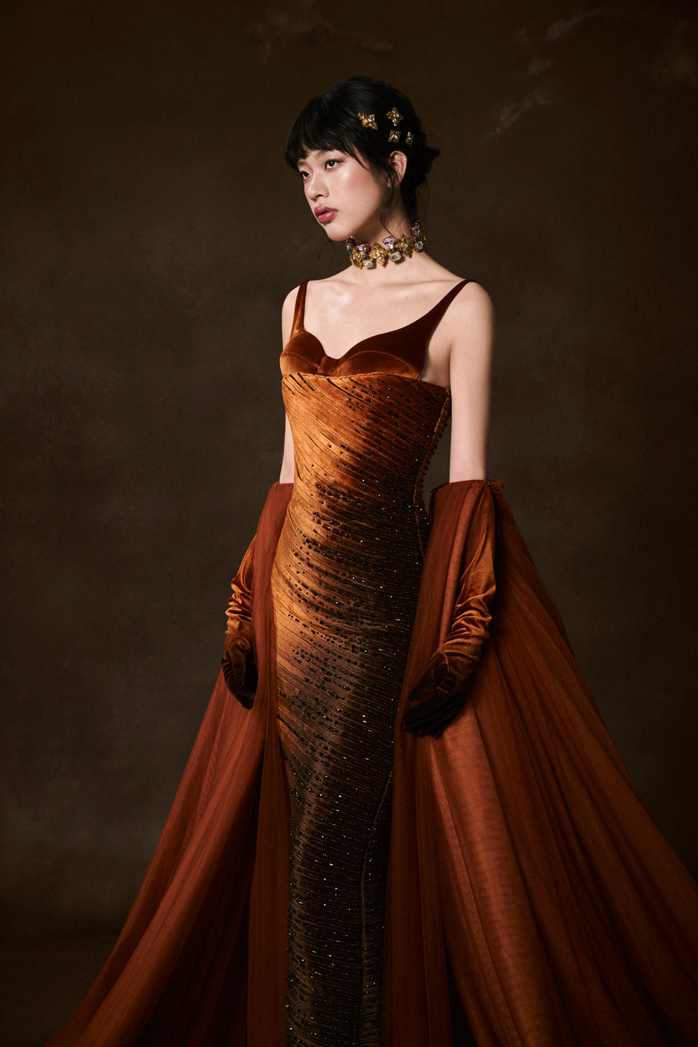 LOOK 14: Celestial Oath – Almée Couture